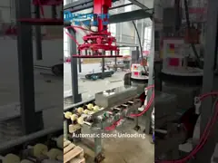 Máquina de descarga automática de acantilados con rotación de 90 grados y apilamiento automático en posición vertical