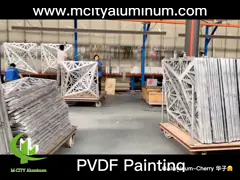 China Metal Wall Cladding 3D Shape Architectural Aluminum Sheet For Wall Facades System Anti Rust for sale