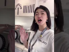 China 85W 110W 135W Low Bay LED Light Fittings Slim Linear Foldable LED Shop Lights Low Bay 140lm/W for sale