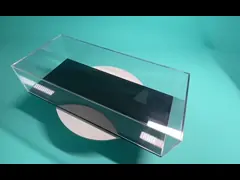 China OEM Service Acrylic Model Display Box For Personal Collection Display for sale