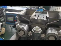 Papa New Launched P188B Automatic Four Hoppers Mooncake Encrusting Machine