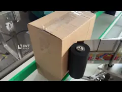 Single-sided carton labeling machine