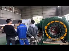 China Automatic Control Water Turbine Generator for Power Generation Speed Range 150RPM-1000RPM for sale