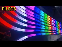 중국 WS2815 WS2811 360도 주소형 RGB LED 네온 스트립 사용자 정의 120 LED/m IP65 등급 12V/24V 네온 IC 라이트 판매용