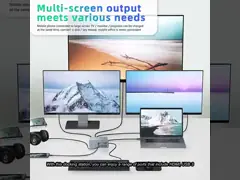 Multi-Display Support USB-C Docking Station and Displaylink IC Revolutionize Your Work Efficiency wi