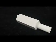 High temperature alumina ceramic glazed tube