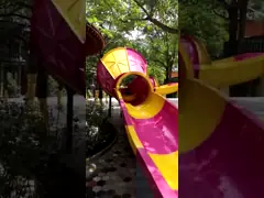1-2 Riders Kids Water Slide Tornado Pool Slide For Young Adventures As Water Park Attraction