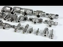 China 316 Stainless Steel Compression Fitting High Pressure Resistant 50Bar Corrosion Resistant Ferrule Type Quick Release Fitting Factory Direct Sale for sale