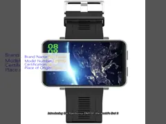 China 2.86 Inch HD Screen 4G Smart Watch with 2700mAh Battery, 3GB RAM and Android 7.1 OS for sale