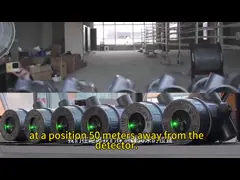 Como é que o detector F401 detecta a chama da combustão do etanol?