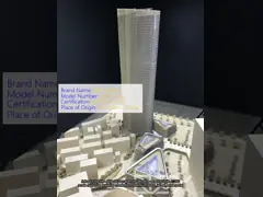 China JKP Skyscrapercity Model High Rise Building 3D Model Architectect for sale