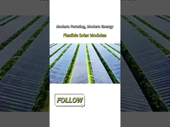 Flexible PV Panels