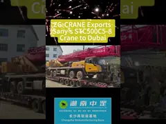 Sany STC500C5-8 Mobile Crane 46M Main Boom and 11 Ton Counterweight for Heavy Lifting