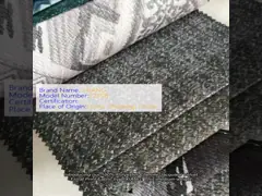 100% Polyester  Chenille Jacquard Velvet Floral Print Brand Fabric