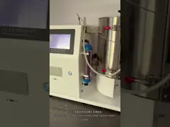 Tester automático de puntos de ignición de carbón activado para juzgar automáticamente los resultados