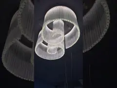 Modern Crystal Lychee Lamp Luxury Villa Duplex Staircase Lighting For Raised Living Room And Bedroom