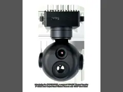 640×512 Thermal Imaging IP HDMI Dual Output Small Gimbal Camera 1080P Fixed Focus