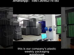 Τυλιζόμενο πλαστικό δοχείο παλέτας για εξοικονόμηση χώρου και οικολογική συσκευασία και αποθήκευση