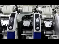 Our yarn production workshop . polyester yarn machine