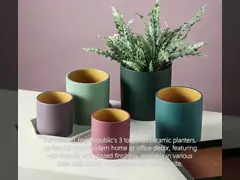 China 3 4 5 Inch 6 Inch Ceramic Planters Ceramic Cylinder Plant Pot Nordic Ceramic Flower Pot for sale