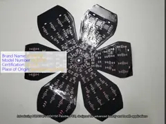 VENTA CALIENTE Gorro para el crecimiento del cabello FPCB Lámpara infrarroja cuentas circuito de fisioterapia Gorro Instrumento de fisioterapia infrarroja Fabricante de FPCB Máscara de belleza PCB Circuito flexible GB/T13485