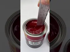 China Customized M207 Iron Red 2K Car Paint Restoration Car Paint Strong Adhesion Free Samples for sale