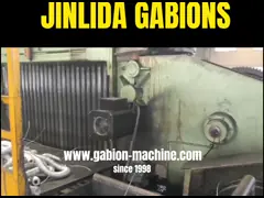 China Heavy duty Hexagonal Gabion Mesh Machine Automatic Gabion Box Making for sale