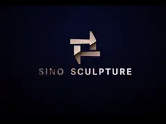 Painting Stainless Steel Giraffe Sculpture
