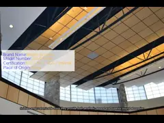 2/2/0.5mm 2'x2' Square Shape Microperforated Wooden Sound Absorbing Wall Acoustic Panels