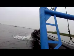 CCS Cutter Suction Dredger με κινητήρα Cummins 007 Kw και ροή νερού 500 M3/h