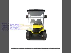 China 4 Seater 6 Seater 8 Seater Scenic Golf Cart 30-50Km/h goal cart for sale