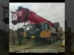 Used Truck Crane Well Condition 2019-2023 Sany 50t 50 tons Mobile Crane