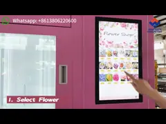 China 24-Hour Self-Service Flower Shop Flower Vending Machine Fresh Floral Bouquet Refrigerator for sale