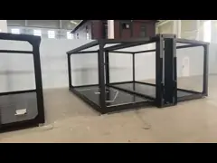China More Than 20 Years Life Span 20FT Premade Houses with Steel Door/Broken Bridge Aluminum Double Doors for sale