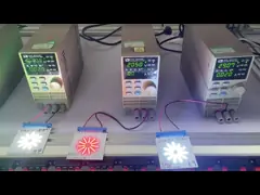 LED chip continuous aging record