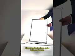 縦横のボードを自由に調整して ポスターをすぐに変更できます