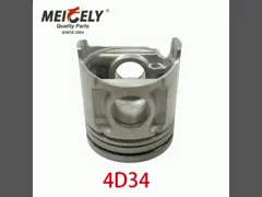 4D34 Piston Excavator Engine Part For Mitsubishi Engine  ME018277
