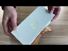 China Custom Book-Shape Perfume Packaging Box - 157gsm Paper & 1200gsm Cardboard with Satin Interior for sale