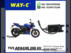 WAY-C MOTORCYCLE TVS APACHE 200 4V Starter Motor Assembly N9060820