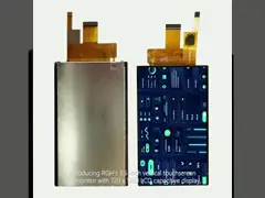 China Vertical Touch Screen TFT Monitor 720x1280 LCD Capacitive Display 3.46 Inch for sale