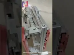 Sistema di supporto della facciata in terracotta di spessore 18 mm