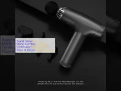 Five Head Massager Gun The Ultimate Choice for Post-Workout Recovery and Relaxation for Fitness Enthusiasts