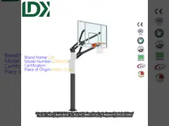 China Height Adjustable Free Standing In-Ground Basketball Stand Buried Funds For Sale for sale