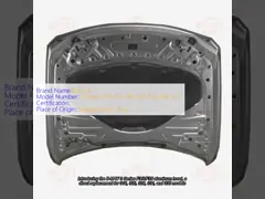 B-M-W 3 Series F30 F35 316 320 328 330 335 Aluminum iron original used hood