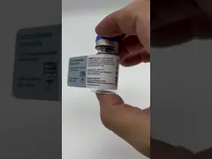 Glass Vial Permanent Adhesive Sticker Labels For UV Protection And Customization