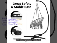 Qingdao Port Loading Wirecutter Hammock Iron Tube Frame Construction