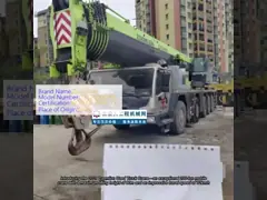 Used Truck Crane 2021 Used Zoomlion 200t 200 Ton used mobile crane