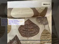 Polyester Textile Sofa Fabric for Curtain Marocco Style Luxury Jacquard Curtain Fabric