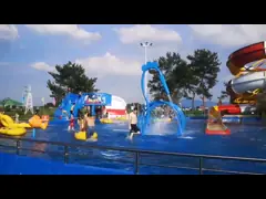 China Interactive Design Adult Water Park Pirate Ship Playground Custom Size Accept for sale