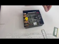 AMD Ryzen 5 4500u Mini PC con Dual Ethernet Dual Canal DDR4 para juegos